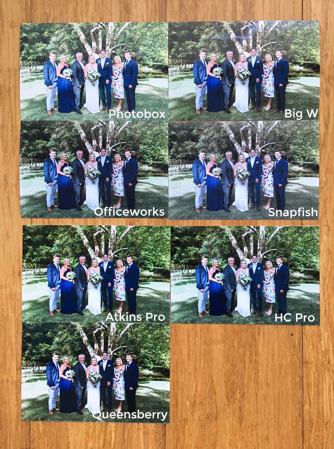 Where to Print Your Wedding Photos