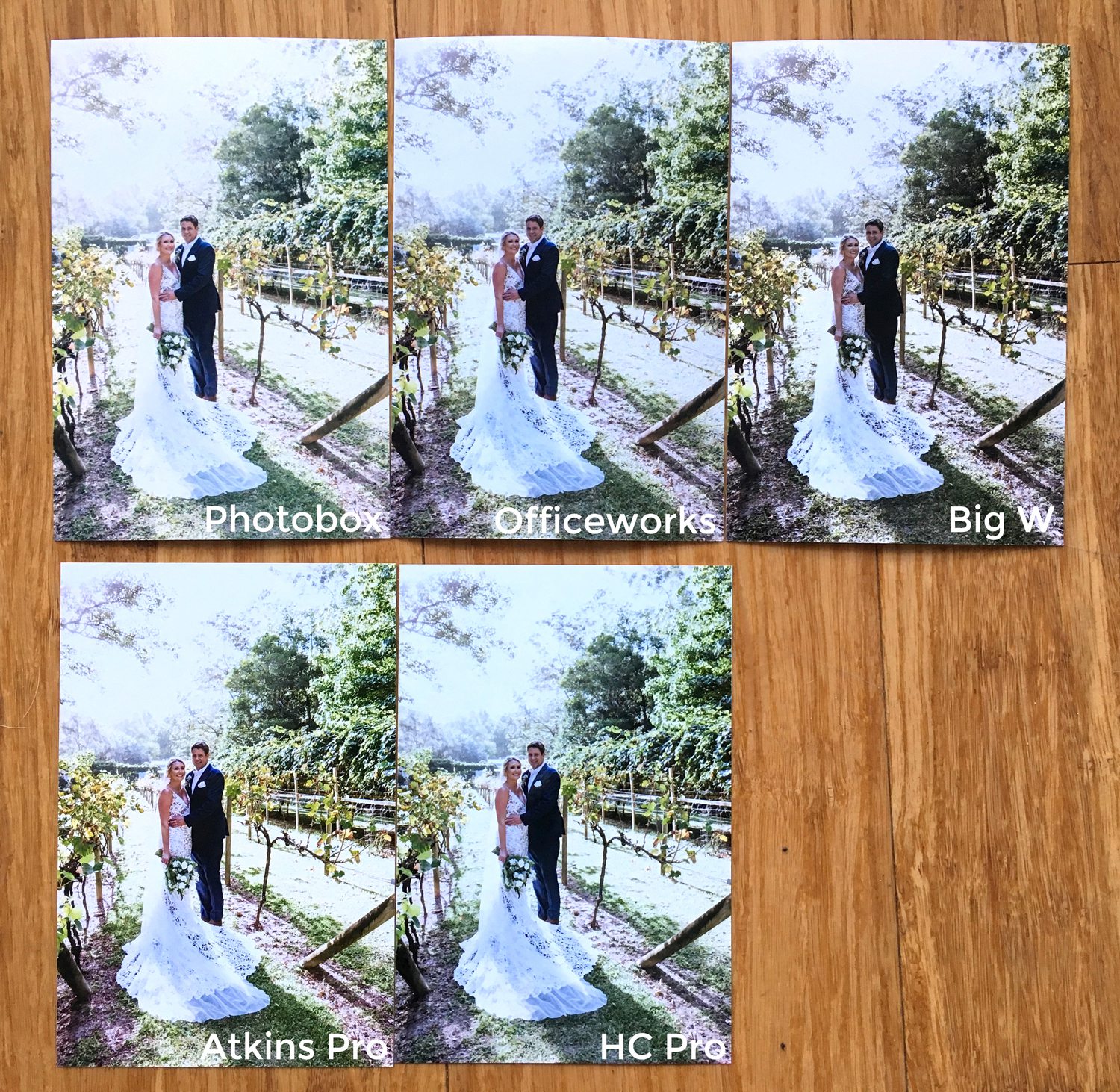 Where to Print Your Wedding Photos